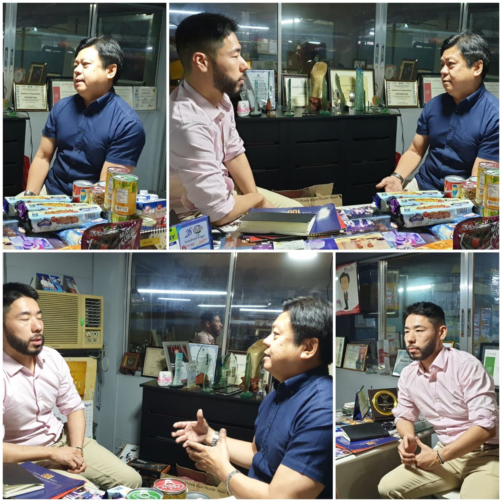 RETURN VISIT OF ADAM FOODS IN SEARCH OF A MARKET