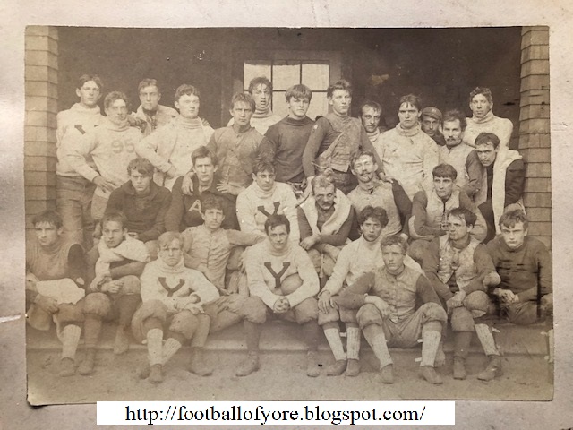 Football of Yore: 1892 Yale Football Team Photo Mitchell C. Lilley Jr.