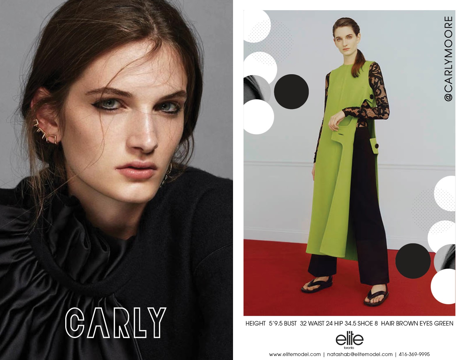 ELITE MODEL MANAGEMENT TORONTO : ELITE TORONTO WOMEN FW16 SHOW PACKAGE