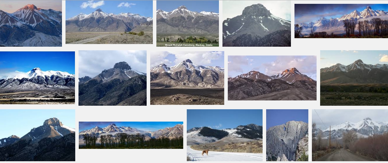 Mackay, Idaho: Mt. McCaleb