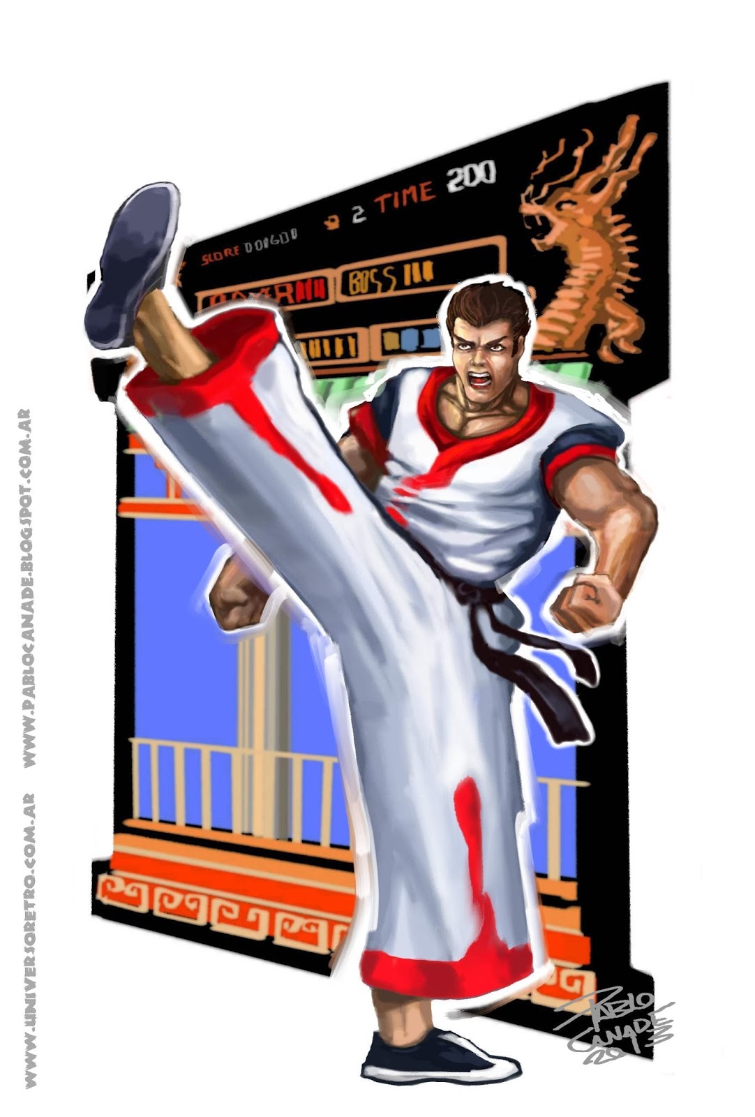 ilustraciones y fantasias: VIDEOJUEGOS - UNIVERSO RETRO - KEIJI THOMAS ...