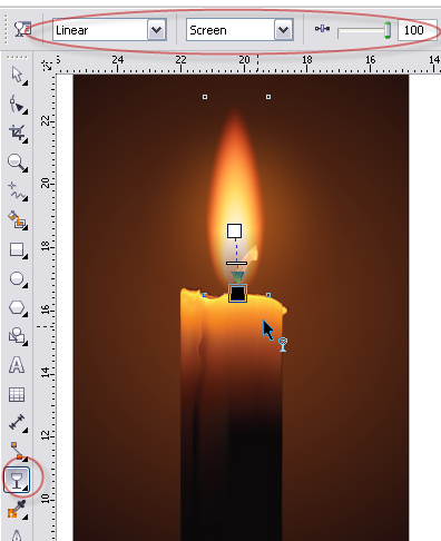 Cara Membuat Efek Api di CorelDRAW | Belajar CorelDRAW