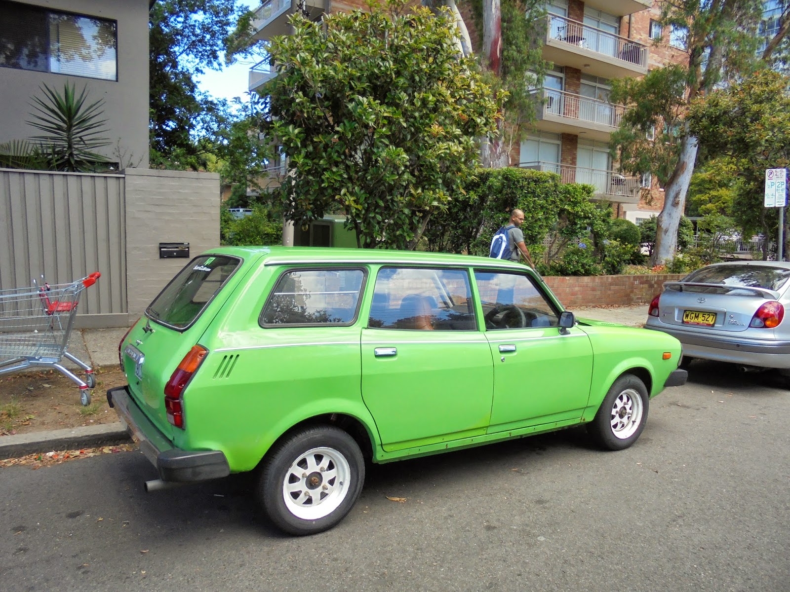 Aussie Old Parked Cars: 1979 Subaru 1600 4WD Wagon
