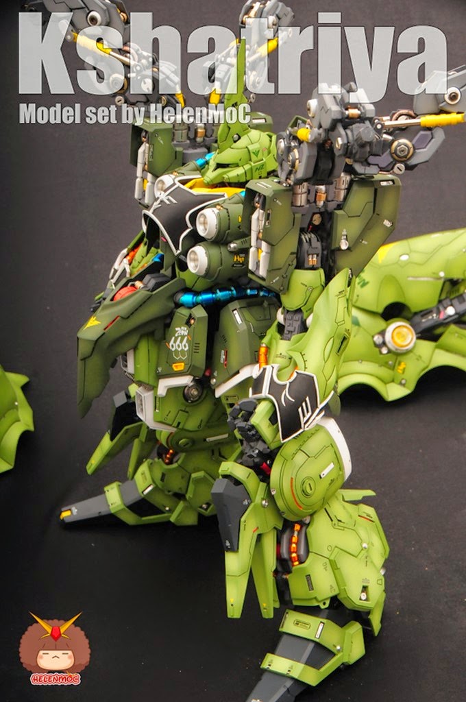 Custom Build: G-System 1/72 Kshatriya "Detailed"