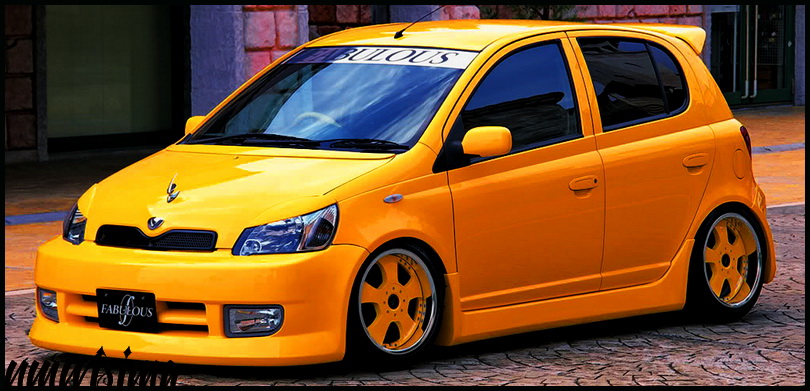 JDMbits: JDM Fabulous Style Toyota Yaris Light Covers!