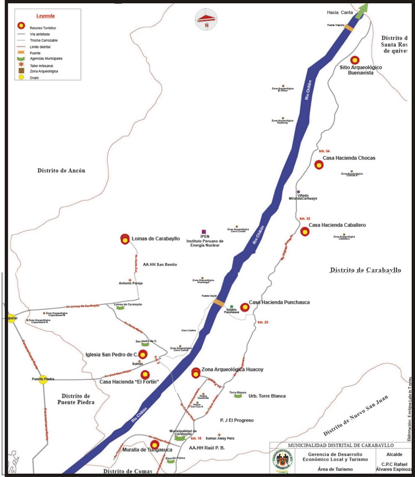 Carabayllo, un fantástico lugar por conocer...: Rutas Turísticas