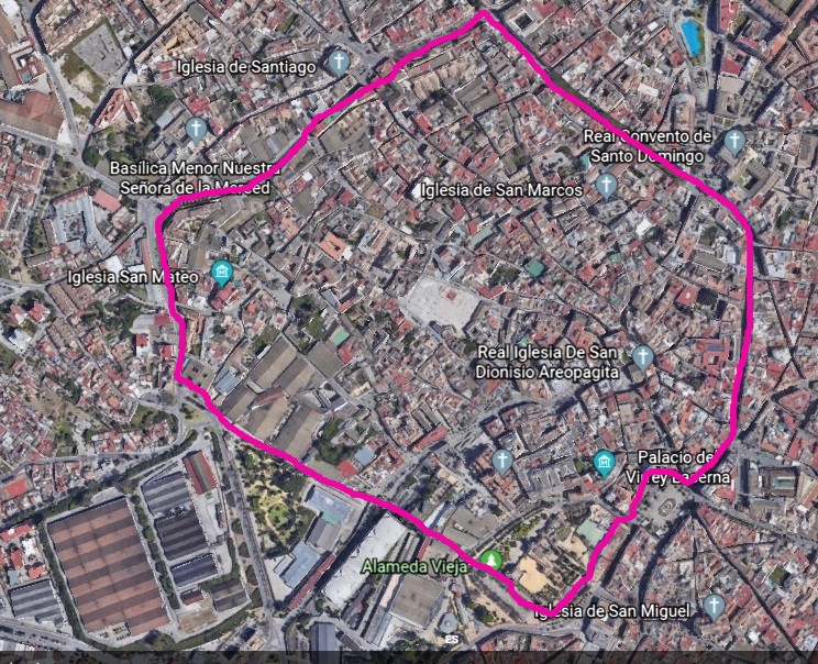 De España hasta los cantares: La muralla de Jerez de la Frontera