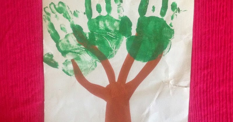 Hand Print Tree