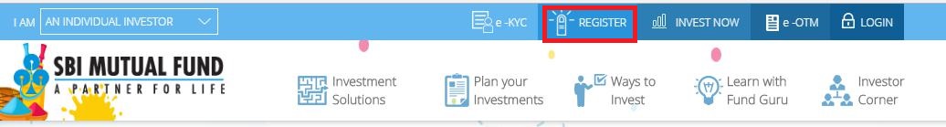 How to register in SBI mutual fund online?