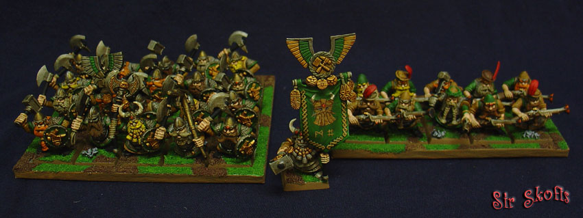 Sir Skofis's Workshop: Dwarf Thane with Army Battle Standard ...