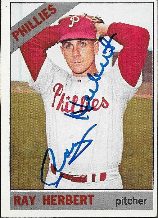 foul bunt: TTM Success - Ray Herbert