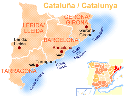 La région catalane: Présentation de la Catalogne