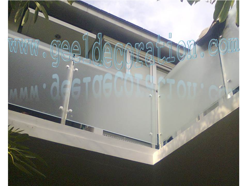 railing kaca | railing balkon | railing tangga | railing stainless