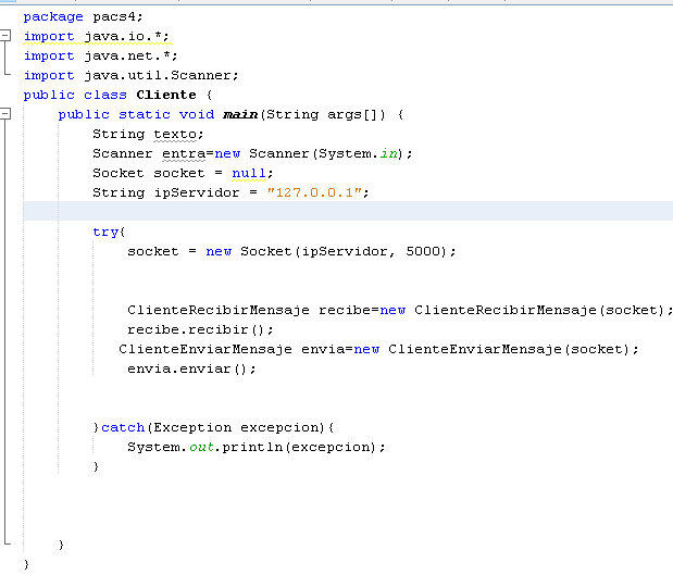 Como hacer un chat en java usando socket con hilos: Creando el chat en java