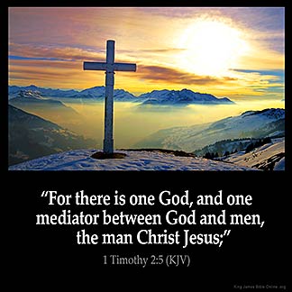 puricare chronicles: JESUS CHRIST - Our Mediator before God the Father ...