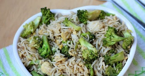 Broccoli Fried Rice | Broccoli Egg Fried Rice ~ Full Scoops - A food ...