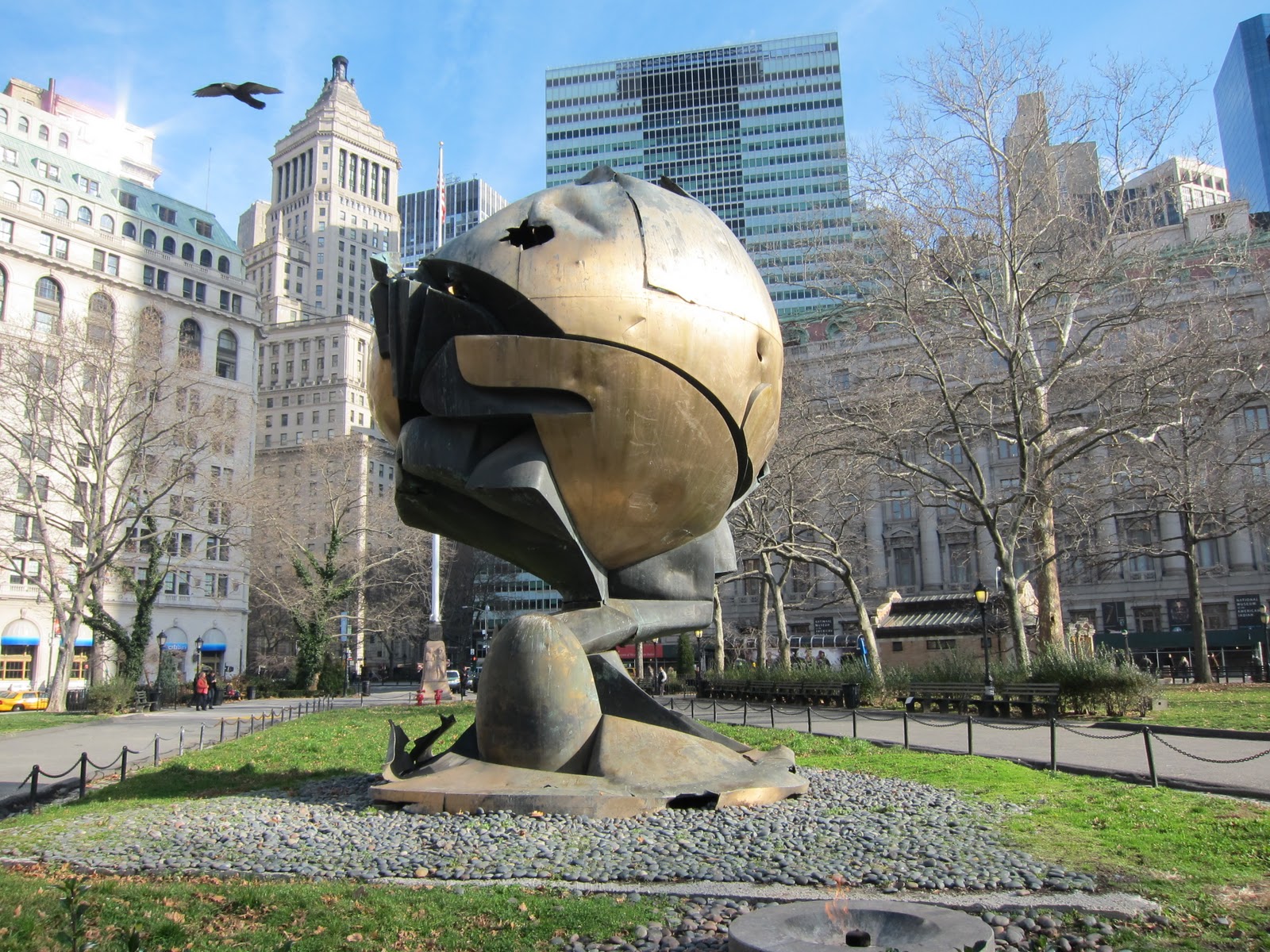 Lisa Elsewhere: Battery Park, Statue of Liberty and Ellis Island