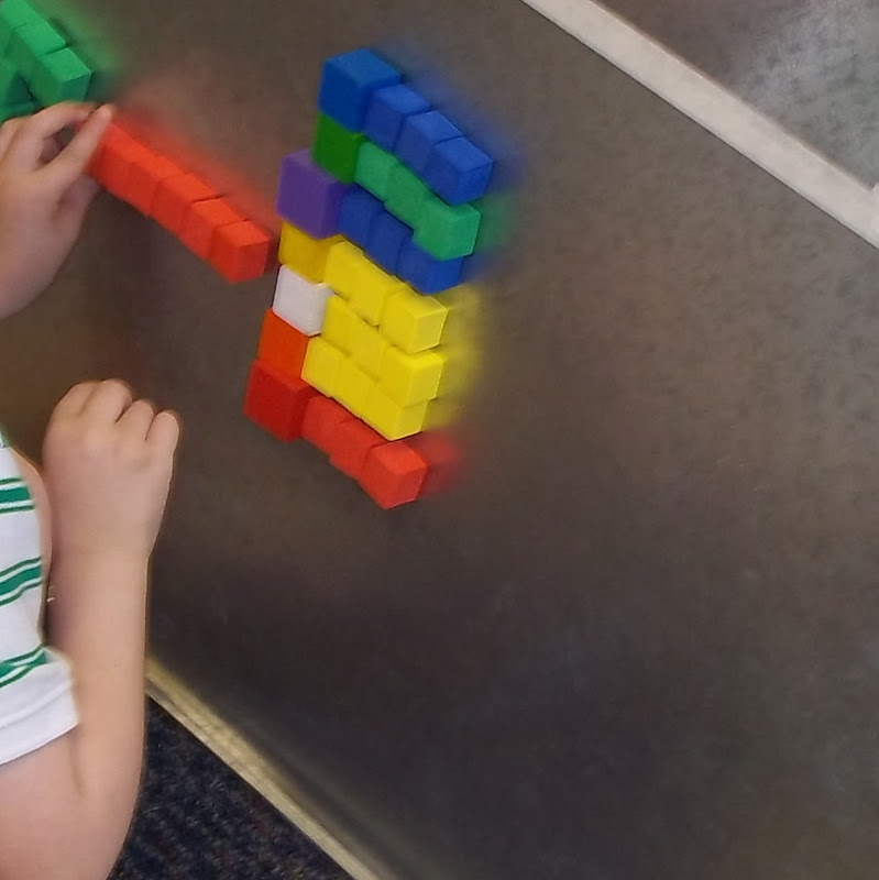 Brick by Brick: Blocks on Sticky Paper