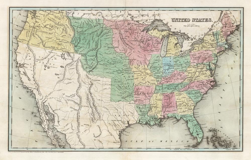 Antique Prints Blog: Shaping the Trans-Mississippi West: 1840-1849 ...