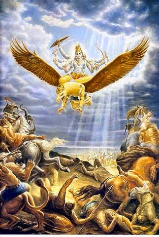 GARUDA: The carrier of " Lord Vishnu