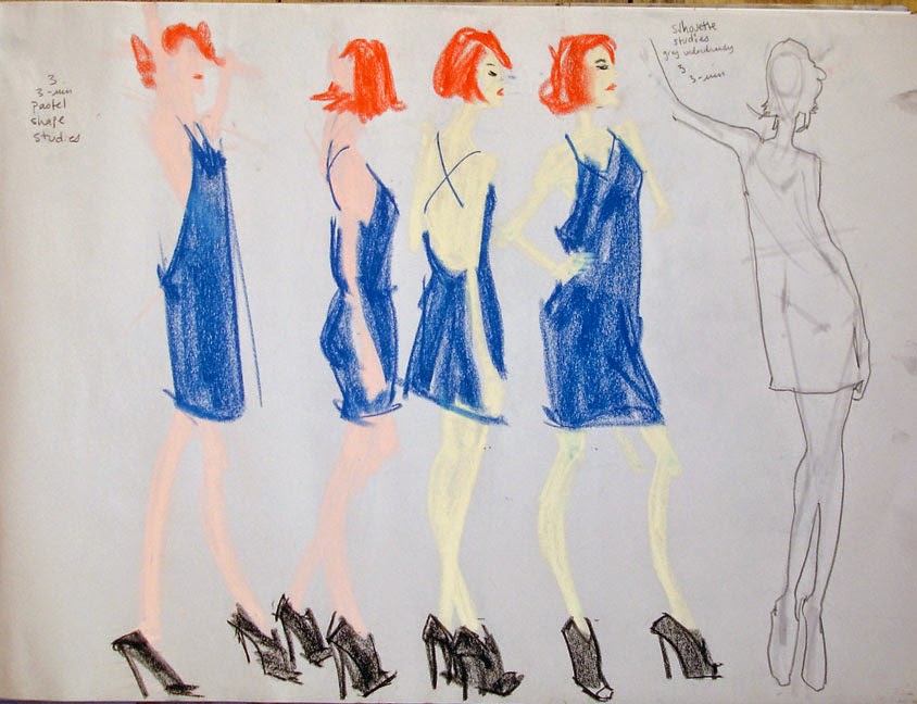 Otis Fashion, Model Drawing 3: Model Drawing 3, Week 6