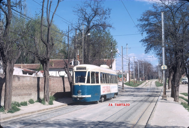 Madrid, Transportes Urbanos: Tranvías EMT. Línea 73 (1).
