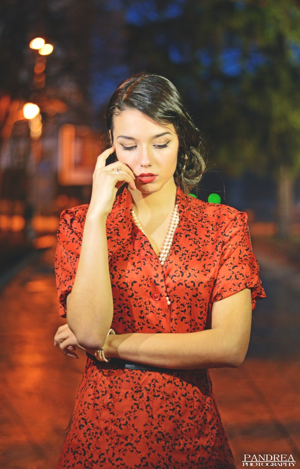 The Lady in Red - Leonora Maria Nicolau ( Romanian Girl ) | Pandrea ...