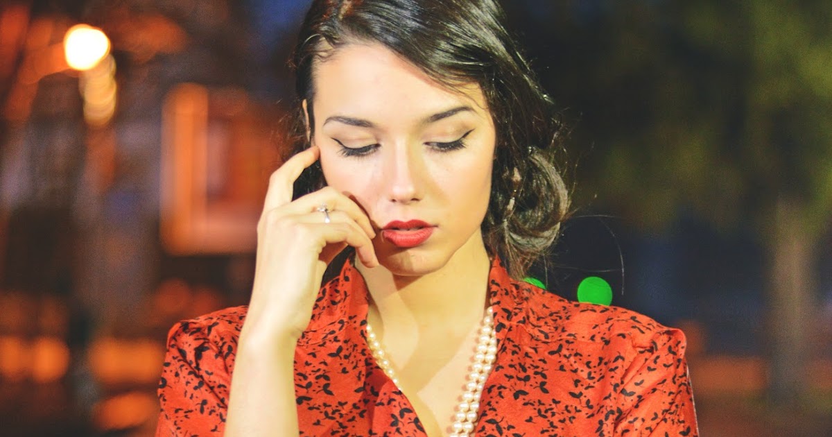 The Lady in Red - Leonora Maria Nicolau ( Romanian Girl ) | Pandrea ...