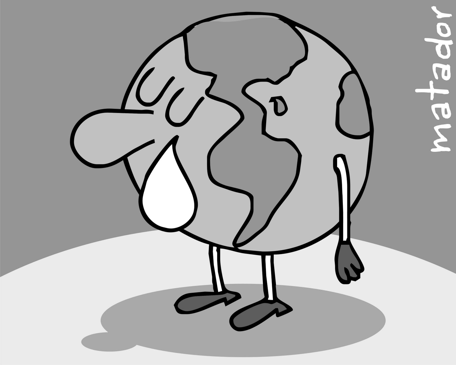 matador cartoons: Día del agua