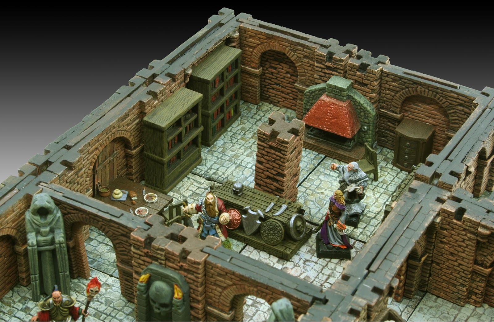 Wargame News and Terrain: Manorhouse Workshop: Plastic Dungeon ...