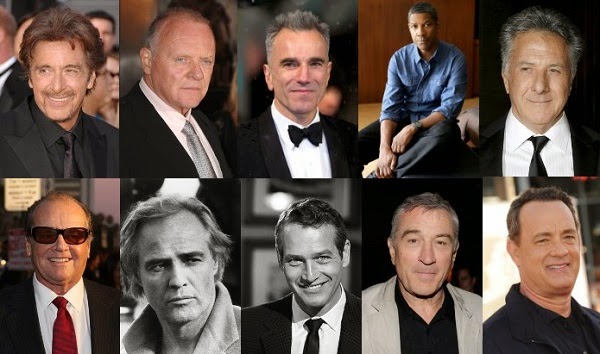 Top 10 Hollywood actors to follow