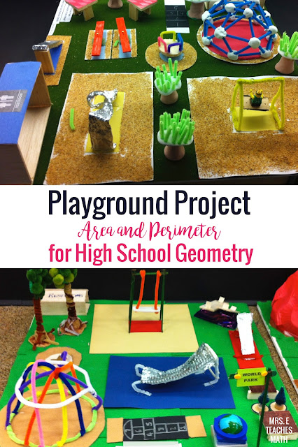 Playground Project | Mrs. E Teaches Math
