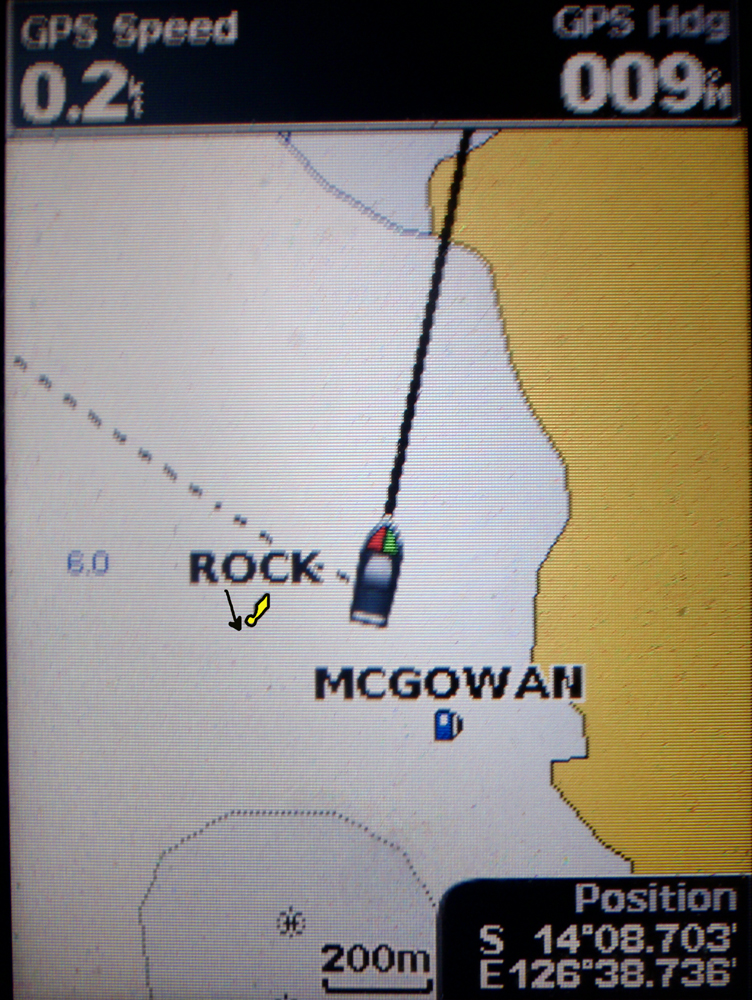 Sailing Aussie coast: McGowan Island Beach Campground