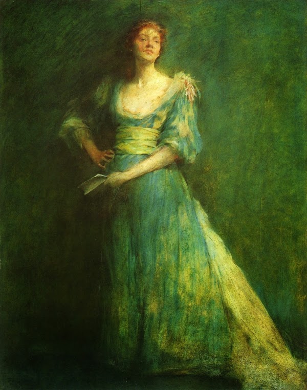 Art et glam: Thomas Wilmer Dewing, l'onirisme et la finesse