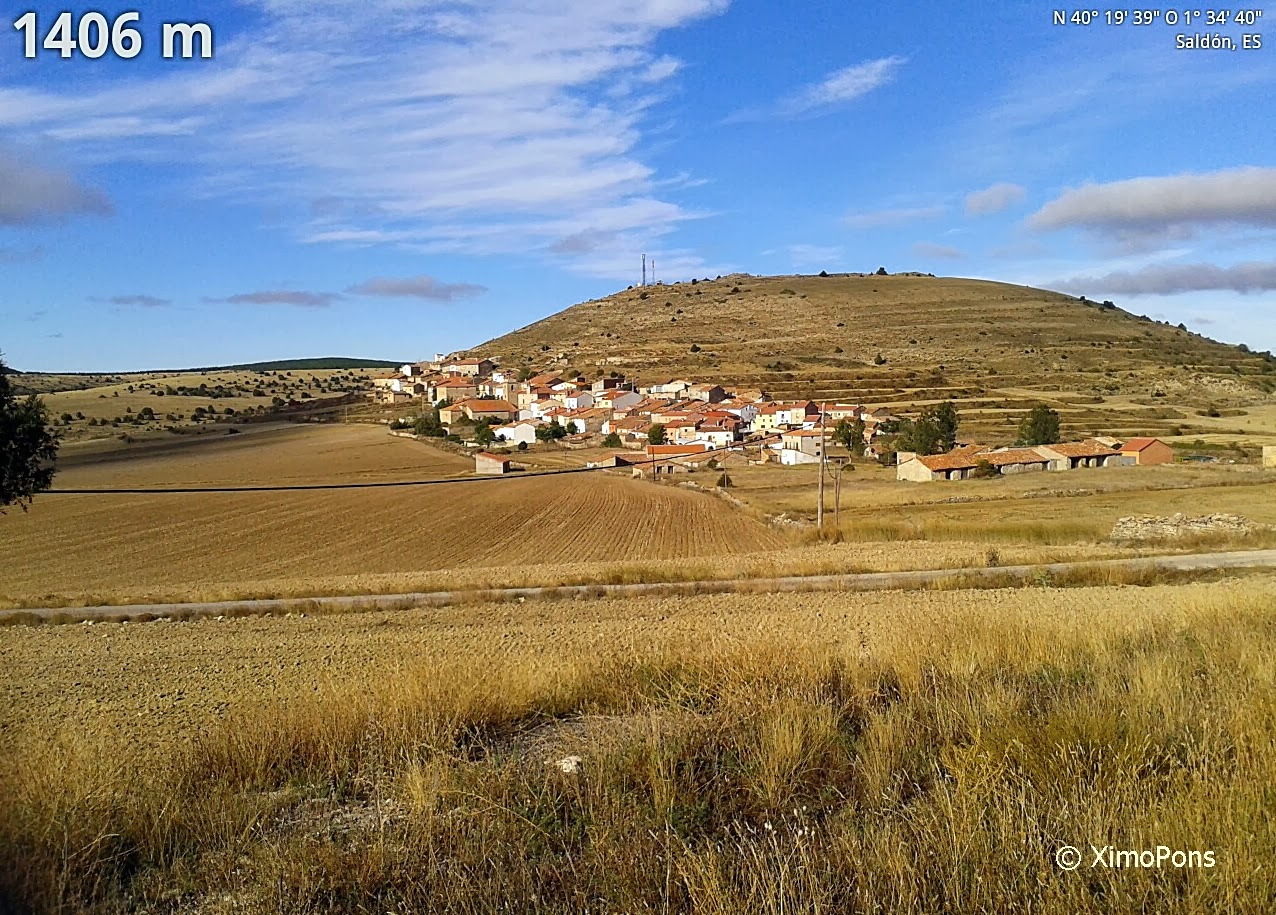 LOS PUEBLOS MAS ALTOS DE ESPAÑA: Nº 46 - SALDÓN (Altura 1400 mt )