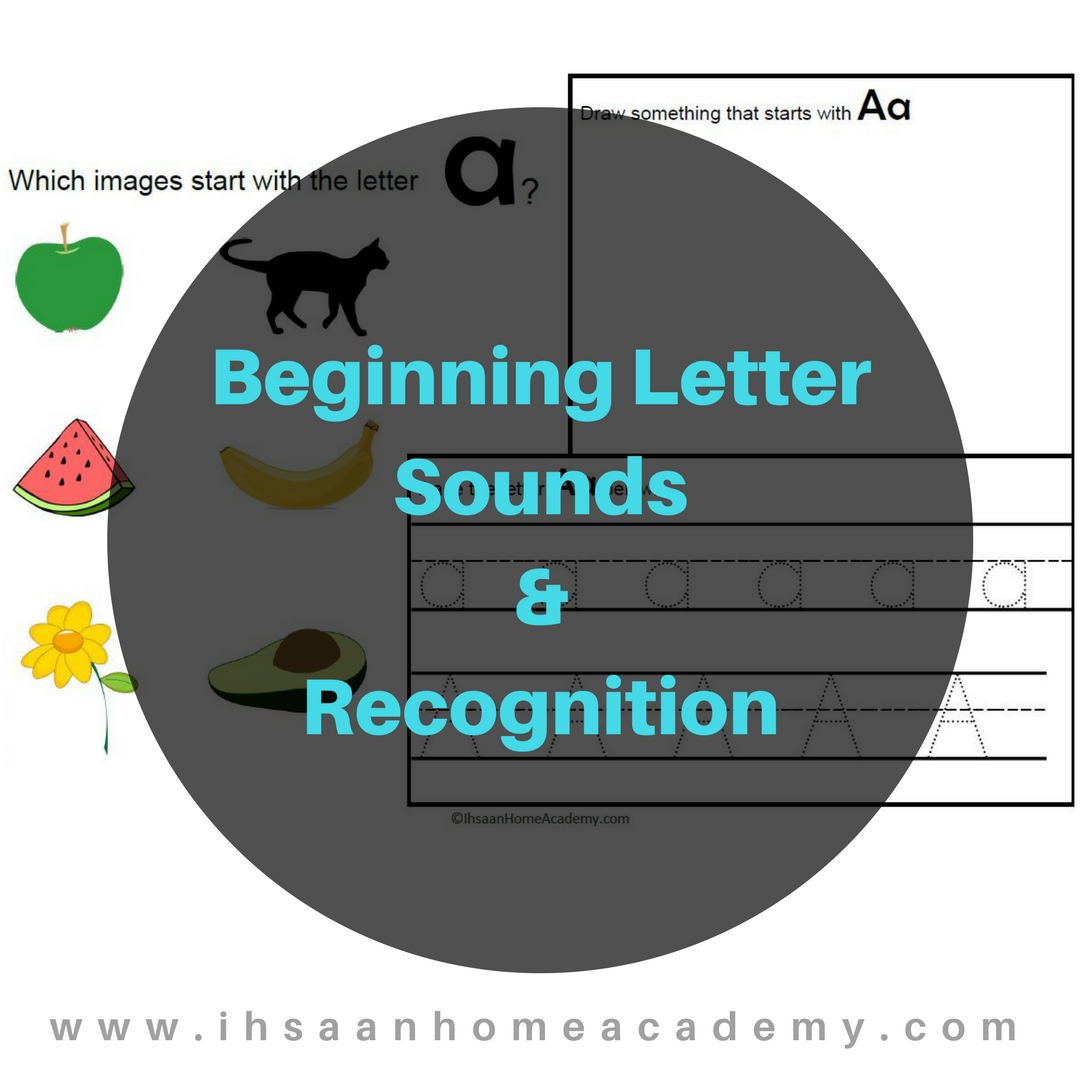 FREE Printable - Beginning Letter Sounds and Recognition - Letters A-B ...