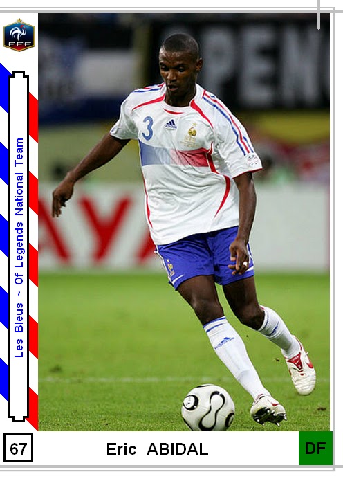 Cartes FootBall: Cards Equipe de France legends