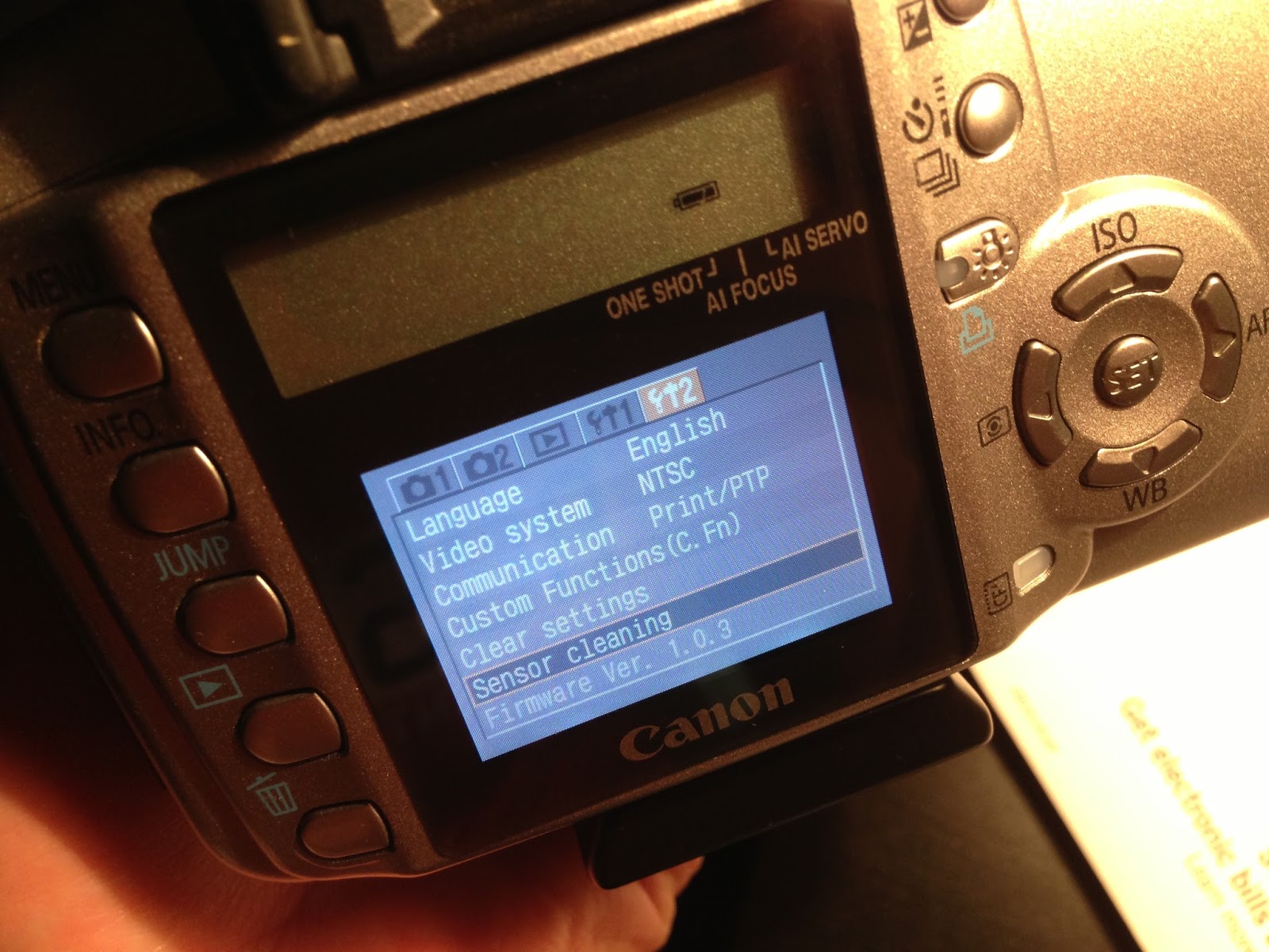 Clean Dust from Canon Rebel XT Image Sensor [Stellar Neophyte Astronomy ...