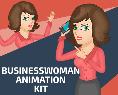 Aleina SHOW Blog: Businesswoman Animation Kit