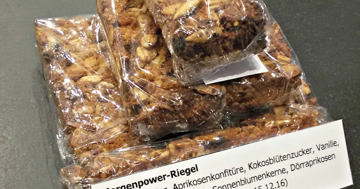 Sabi's Werkstatt: Weihnachtsgeschenk: Getreideriegel