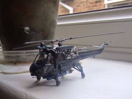 AIRPLANE SCALE MODELKIT: WESLAND Wasp