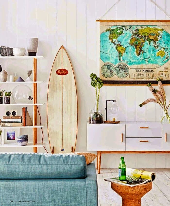 Robin M Anderson Surf Inspired Home Decor