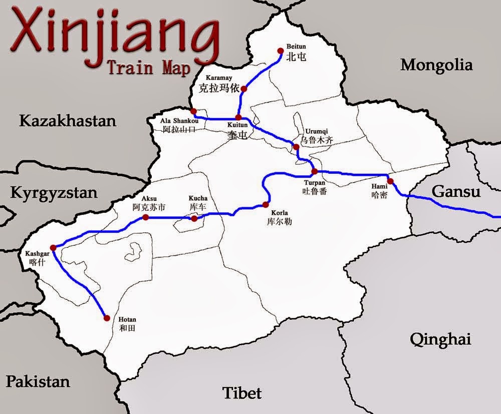 china-tour-operator: Xinjiang Train Tour