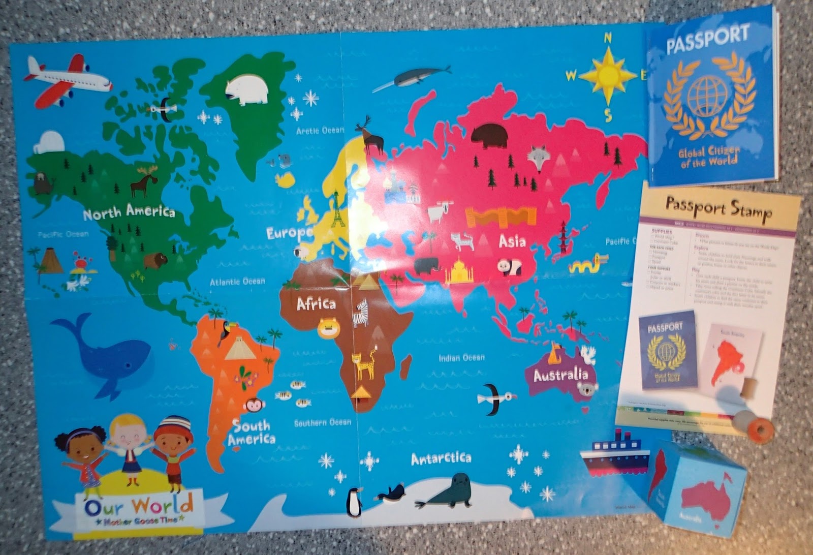 1 Day at Home: Passports