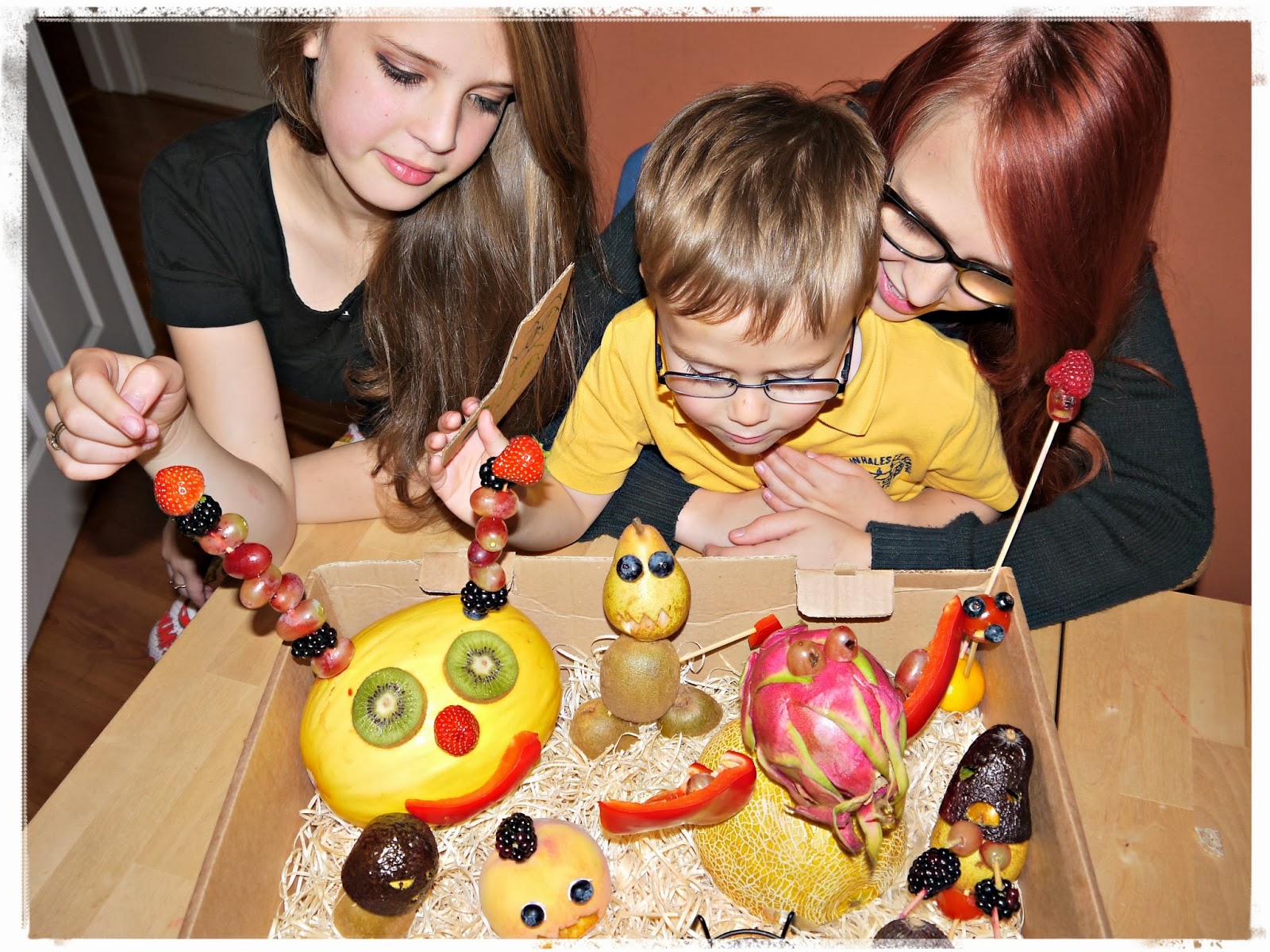 Inside the Wendy House: Our Spooky Fruit Monster Party #spookyfruit