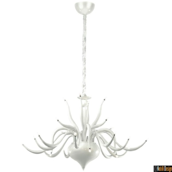 Candelabru de lux pentru living Elysee 24 brate - Lustre candelabre ...
