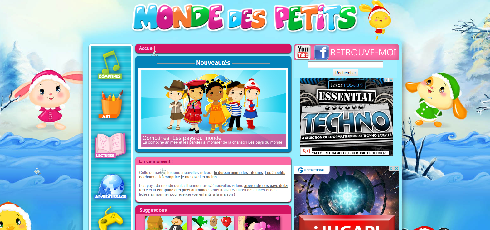 Une petite histoire de français: MiniTFO y monde des petits