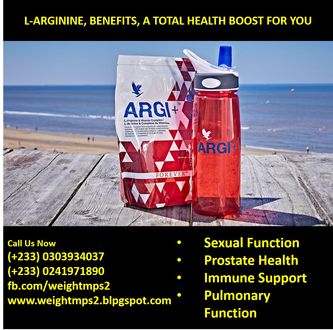 Forever ARGI+®, Benefits and where to Buy in Ghana