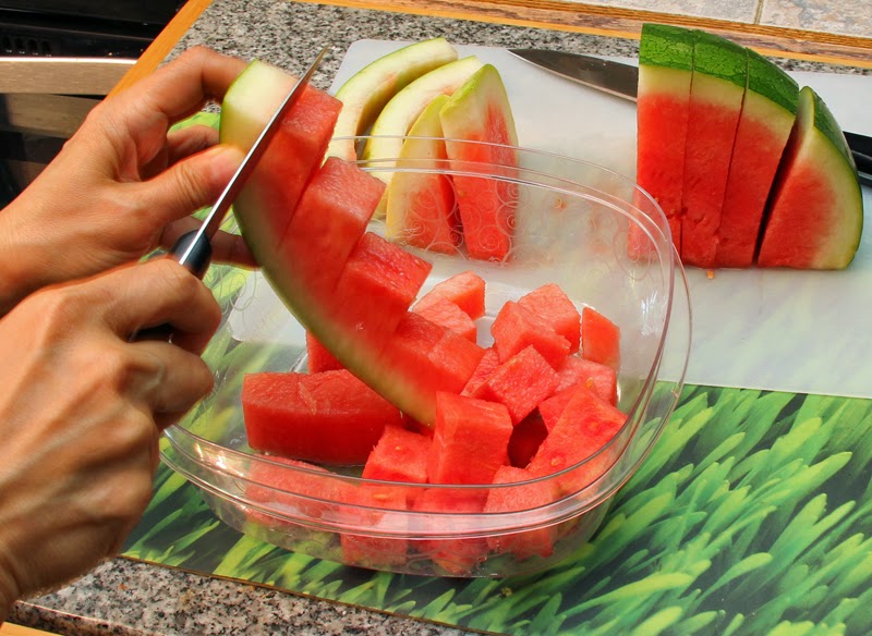 Learn-Something-New: How to Slice Watermelon into Chunks