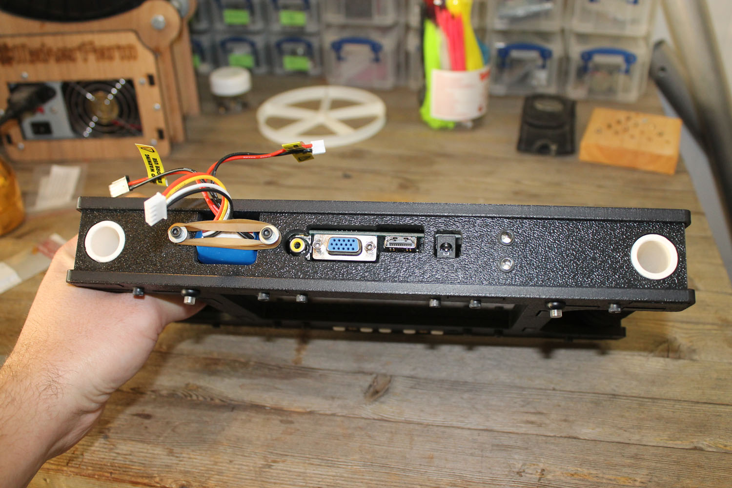 William Osman: Laser Cut: DSLR Monitor